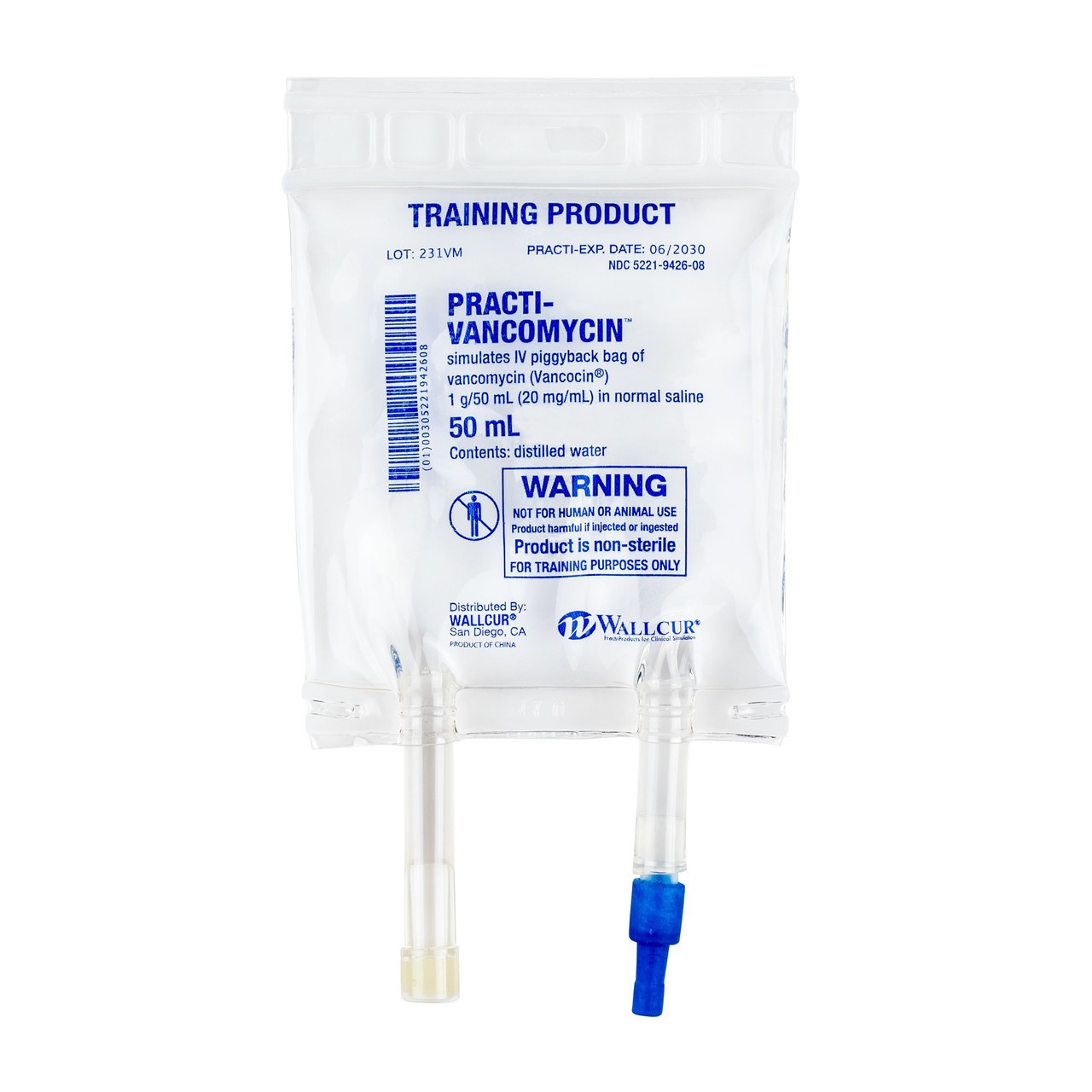 Anatomy Lab Practi-Blood Bag (300 mL of simulated blood in a 450 mL Bag ...
